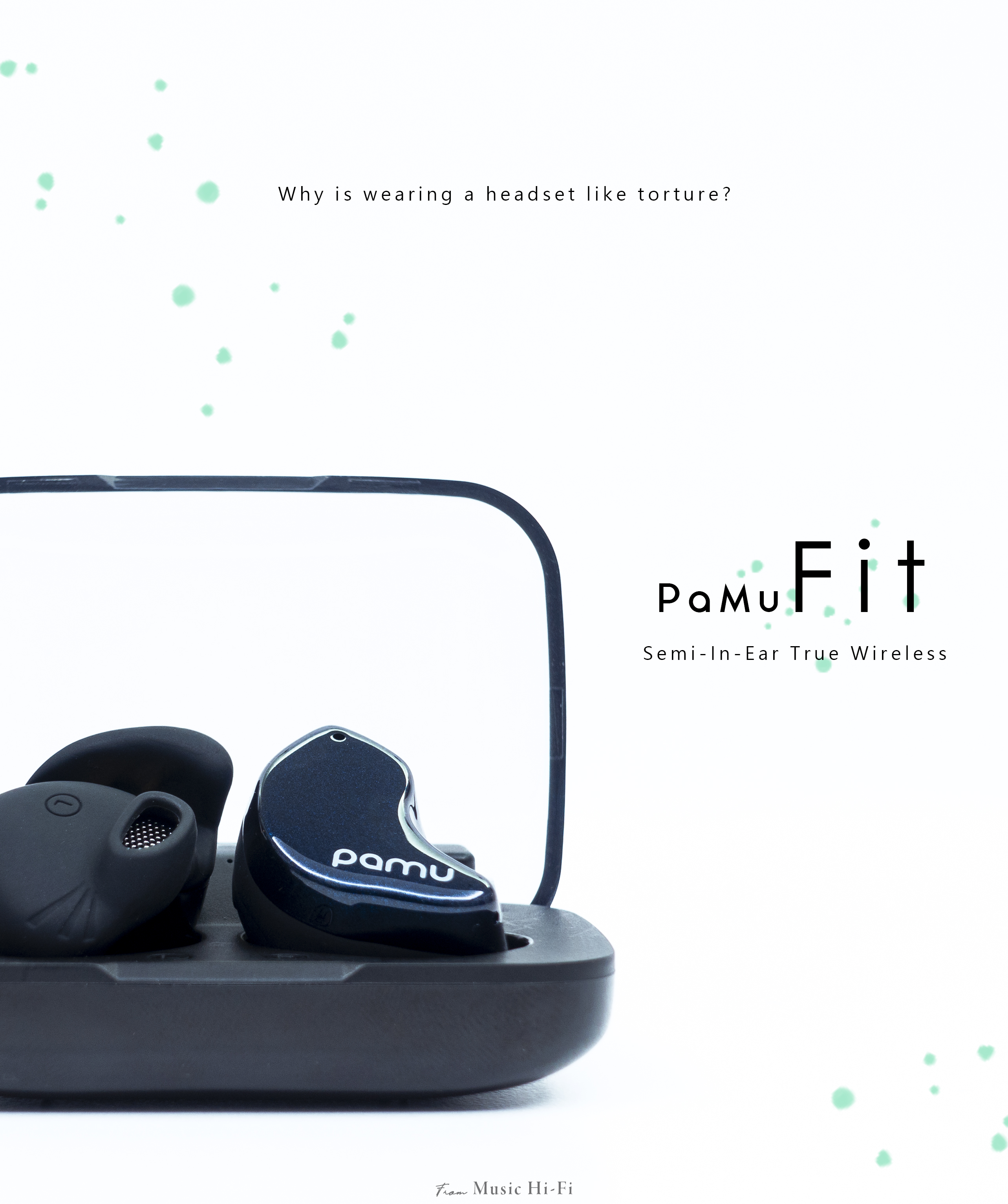 【新品到貨】新潮創新，耳甲式真無線 - PaMu Fit | 音悅音響